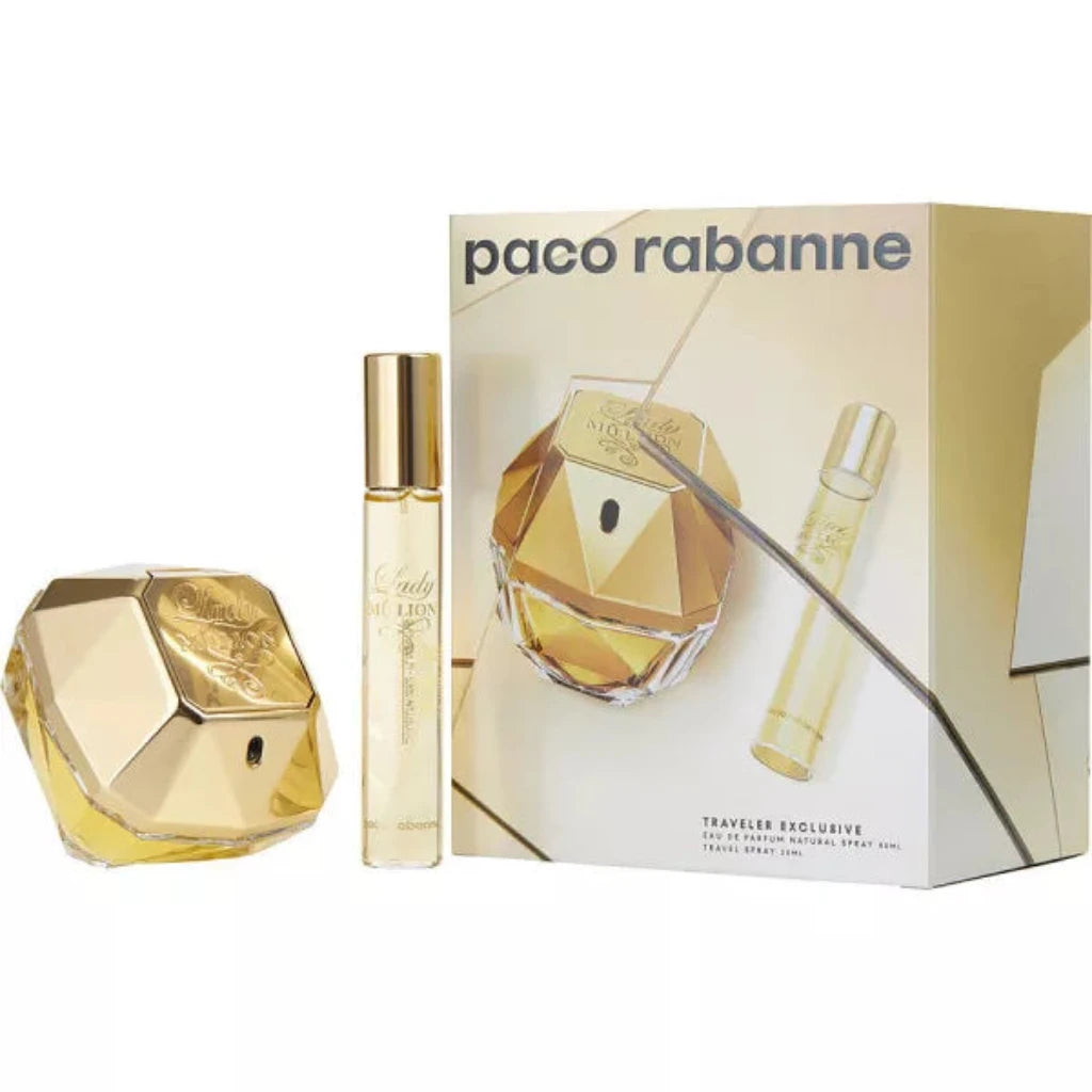 Paco Rabanne Lady Million (EDP 80ml +EDP 20ml) | عجيب