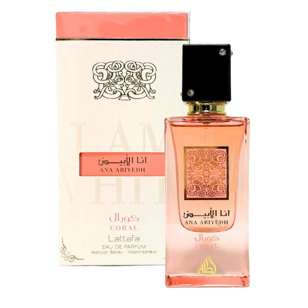 Lattafa Ana Abiyedh Coral EDP (60ml) | عجيب